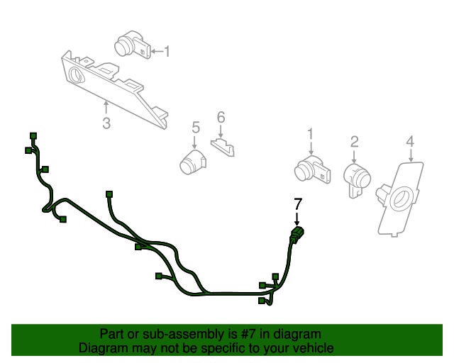 32287398 - Harness 2021 Volvo XC60 | My Swedish Parts