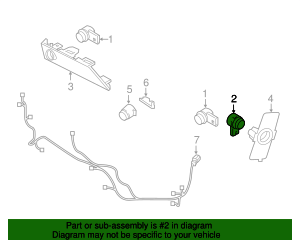 31471049 - Parking Aid Sensor 2016-2022 Volvo | AutoNationParts.com