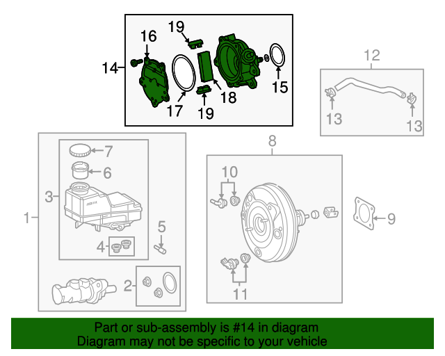 29300-37011 - Vacuum Pump - 2016-2022 Toyota | OEMGenuineParts.com