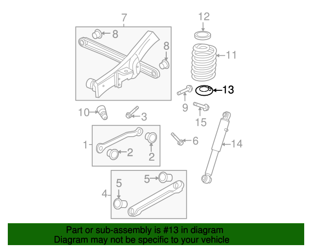 2007-2020 GM Multi Purpose Insulator 15713853 GM | GMPartsDirect.com