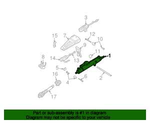 2003-2011 Mercedes-Benz Steering Column Tube 211-460-31-16 | Mercedes ...