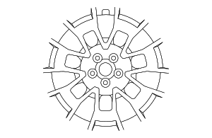 52910-S9330 - Wheel, Alloy 2021-2022 Kia Telluride | Genuine Kia Parts