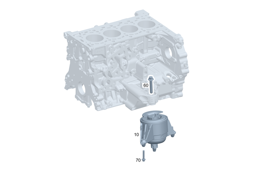 2062400001 - Engine Mount 1956-2025 Mercedes-Benz | Mercedes-Benz USA Parts