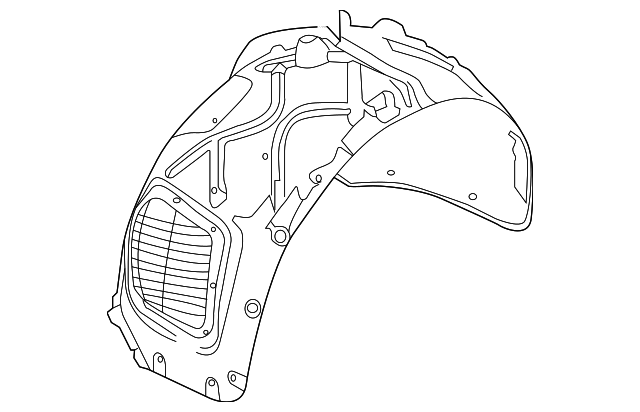 Genuine Porsche 958-504-962-00 |Ft Fender Liner | FREE Shipping on Most ...