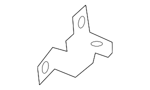 2011-2014 Porsche Cayenne Lower Bracket 958-503-161-00-GRV | Porsche Marin