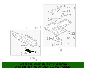 29113-J6000 - Access Cover 2019-2020 Kia K900 | Kia.Parts Store