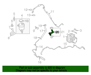 57531-1M100 - Suction Hose 2010-2013 Kia | Kia.Parts Store