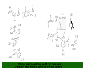 2009-2014 Ford F-150 Cylinder Rod - Driver's Side (LH) 9L3Z-1522135-A ...