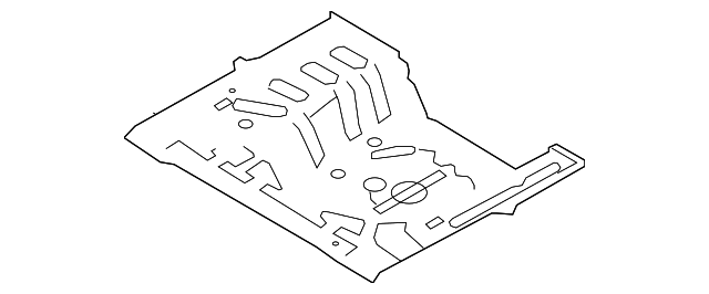 65513-1M010 - Spare Tire Panel 2010-2013 Kia Forte | Kia.Parts Store