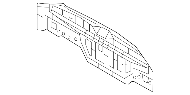 2010-2013 Kia Forte Rear Body Panel 69100-1M010 | Kia Automotive Parts