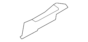 2010-2013 Kia Forte Side Extension 65542 1M010 | OEM Parts Online