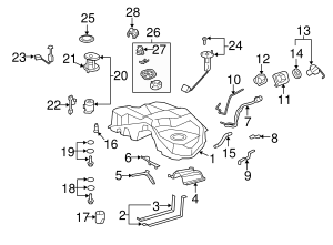 2007-2023 Lexus Fuel Pressure Regulator 23280-38020 | OEM Parts Online