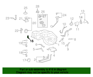 23220-38030 - Fuel Pump - 2007-2017 Lexus LS460 | My L Parts