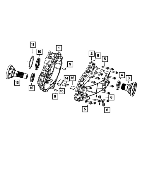Case, and Extension for 2013 Dodge Durango | Mopar Online Parts