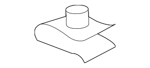 Genuine OEM Ford Part - Lamp Bracket U-Nut W520802-S426 | Genuine OEM ...