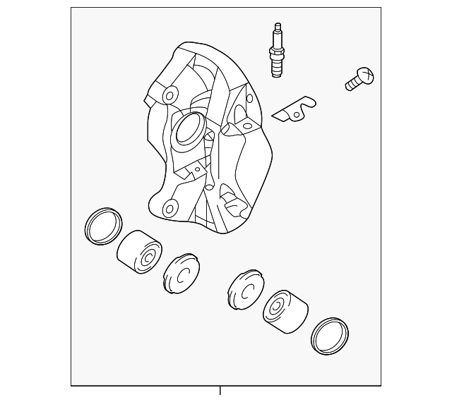 SU003-07203 - Caliper Assembly - 2019-2020 Toyota 86 | OEM Genuine ...