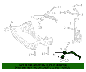 213-330-21-00 - Lateral Arm 2017-2023 Mercedes-Benz | AutoNationParts.com