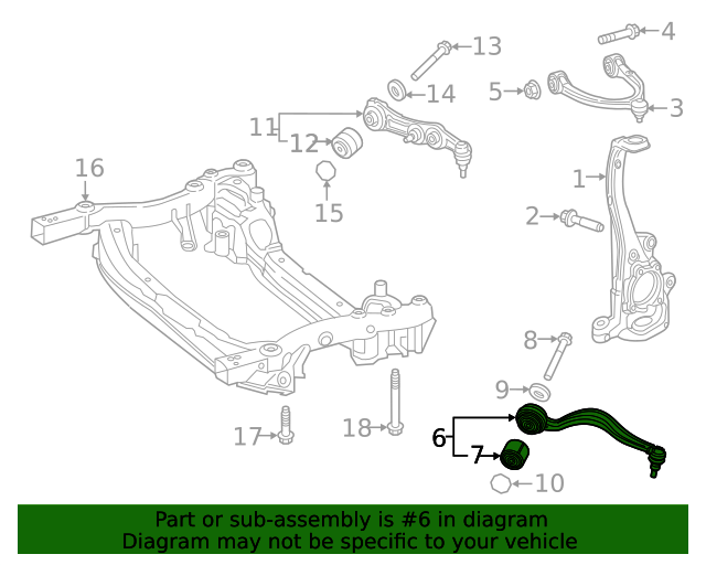 213-330-21-04 - Lateral Arm And Ball Joint Assembly 2019-2023 Mercedes ...