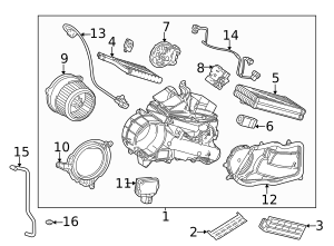 2021-2023 Toyota Sienna HVAC System Wiring Harness 82212-08010 | OEM ...