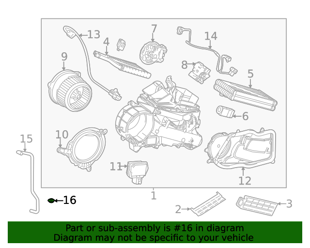 2005-2023 Toyota A/C Evaporator Drain Grommet 87128-08030 | Toyota ...
