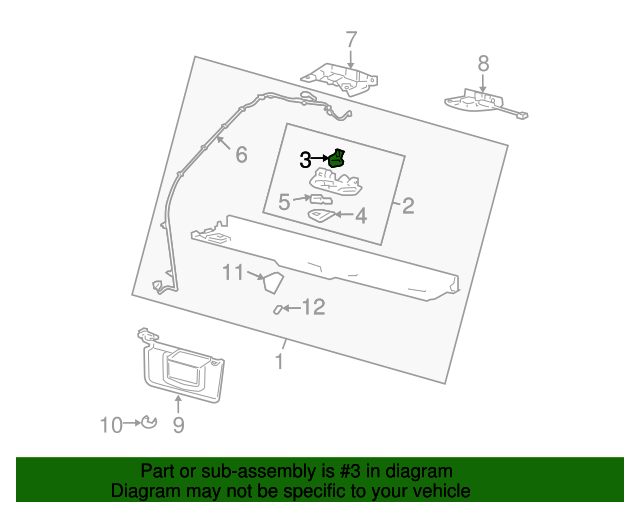 22726985 Switch - New OEM Part From GM Parts Direct | GM Parts Store