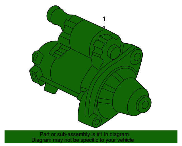 2008-2012 Honda Starter Motor Assembly (Sm-73002)(Mitsuba) 31200-R40 ...