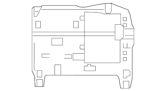 247-540-24-06 - Control Module Bracket 2019-2021 Mercedes-Benz ...