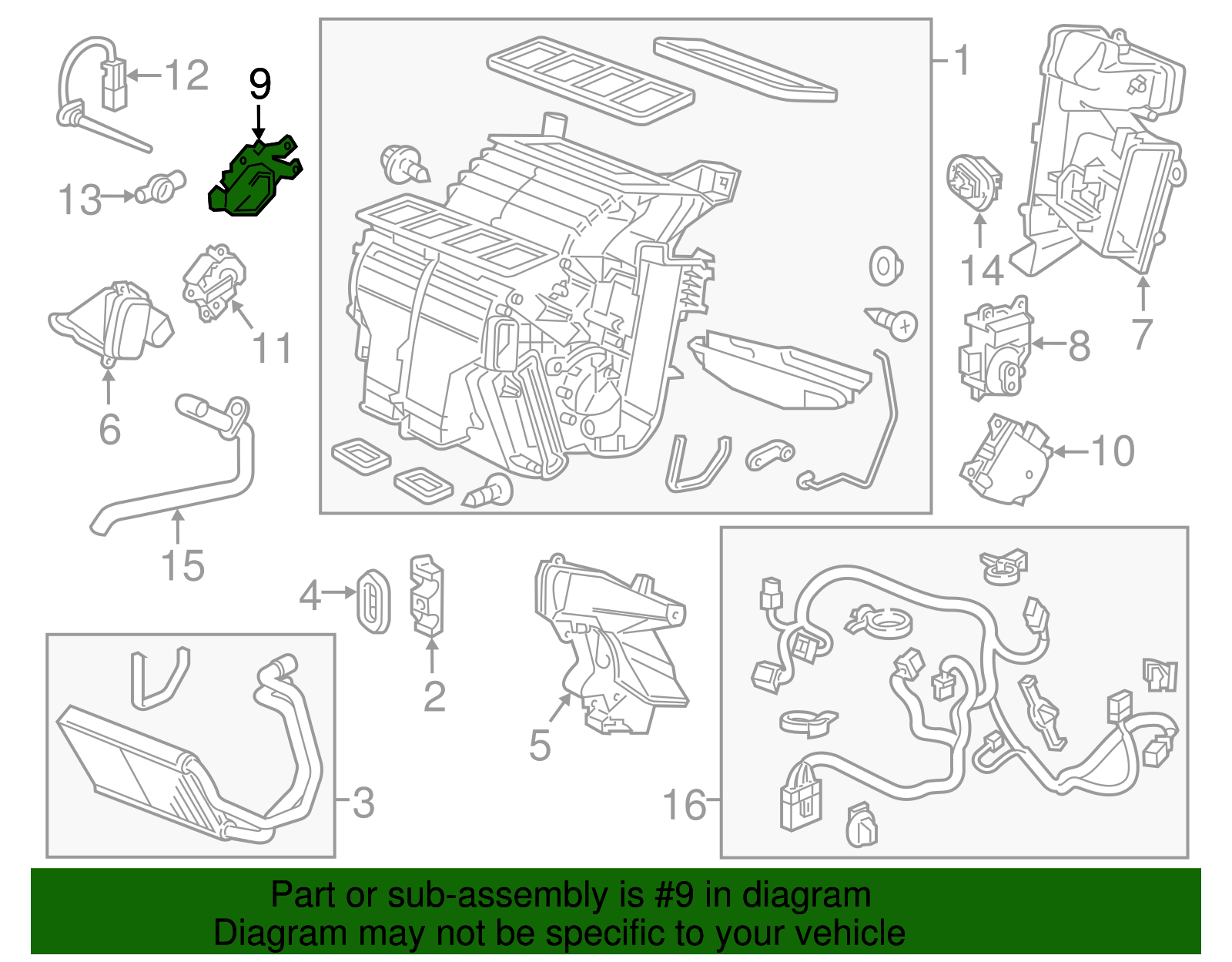 OEM 2011-2017 Honda Odyssey Door Actuator 79140-TK8-A42 | Honda Automotive Parts