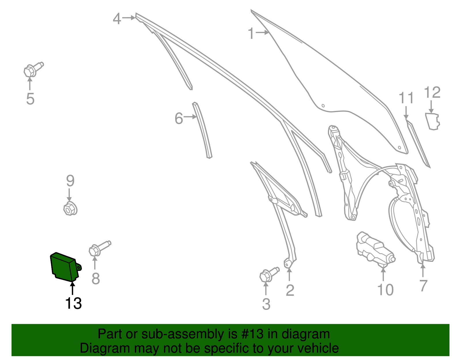 2013-2018 Ford Control Module DG9Z-14B291-XB | Ford OEM Parts Online