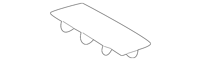 1998-2009 Mercedes-Benz Sunroof Handle 202-784-04-81-7D43 | MB OEM Parts