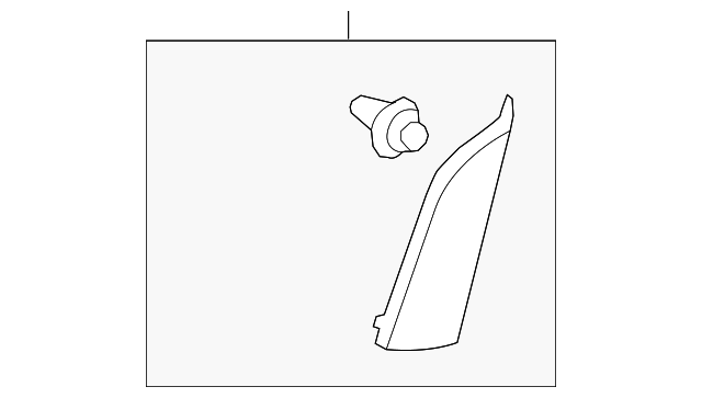 67492-08020 - Frame Molding - 2015-2020 Toyota Sienna | Lithia Toyota Parts