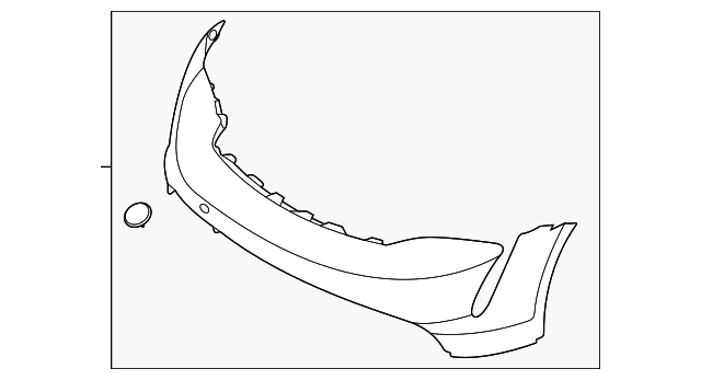 2020 Porsche Taycan Bumper Cover 9J1-807-013-AY | OEM Parts Online