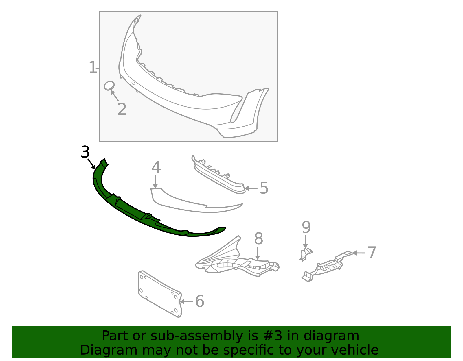 2020-2024 Porsche Taycan Spoiler 9J1-807-541-OK1 | OEM Euro Parts