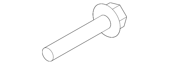 Genuine Suspension Cross-Member Bolt for 2008-2011 Saab | Part ...