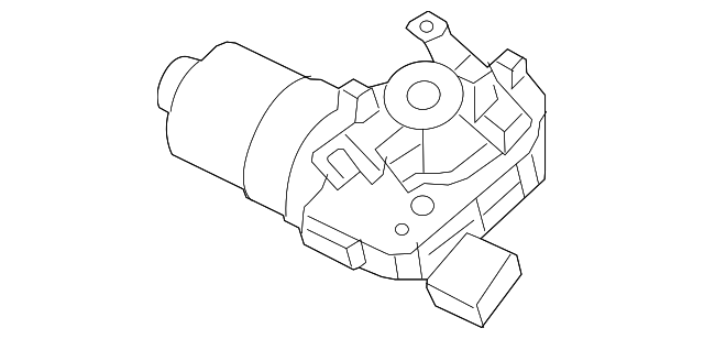 98110-C5500 - Wiper Motor 2018-2025 Kia | Kia.Parts Store