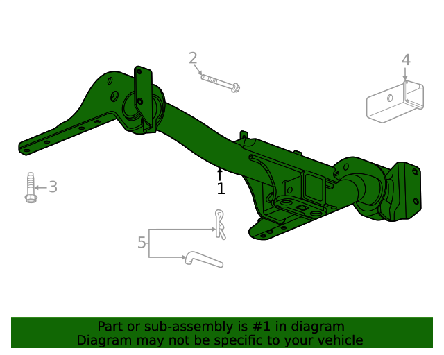 Trailer Hitch Platform 85665472 | TascaParts.com