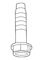 2020-2024 GM M14x2x66 Multi-Purpose Bolt 11589355 GM | GMPartsDirect.com
