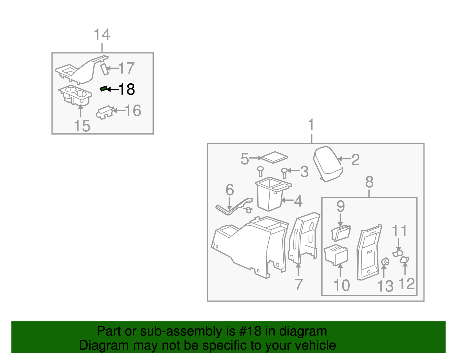 1997-2025 GM Retainer,C/Ltr Rcpt 25749635 | GM Parts Center