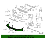 2013-2017 Chevrolet Traverse Anthracite Rear Lower Bumper Cover ...