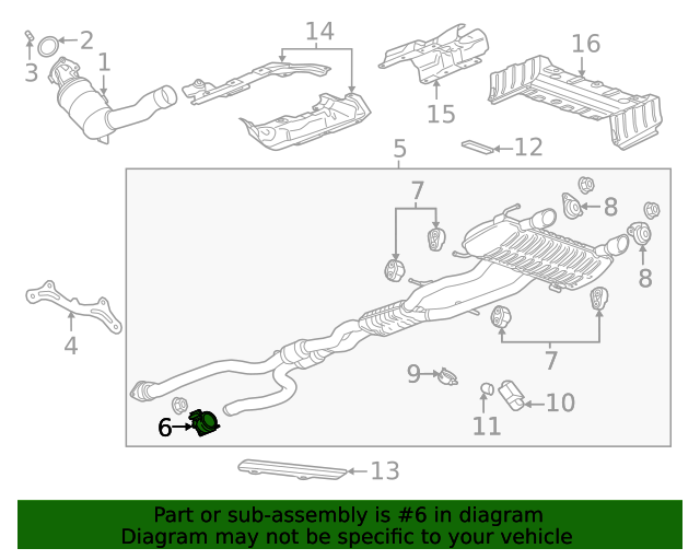 2022-2024 Cadillac Clamp 84612124 GM | GMPartsDirect.com