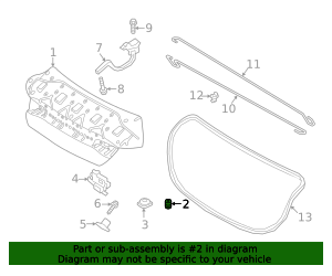 2018-2024 Hyundai Overslam Bumper 17371-10044-B | OEM Parts Online