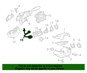 2015-2019 Volkswagen Ignition Switch 5Q0-905-849-A | VW Direct Parts
