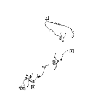 2017-2018 Jeep Compass Lift-Gate Wiring 68343947AB | Mopar eStore