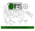 Genuine BMW 61-31-9-475-059 | Repair Kit Trims Control Panel | FREE ...