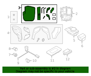 61319475058 - 2019-2025 BMW Repair Kit (61-31-9-475-058) | BMW of South ...