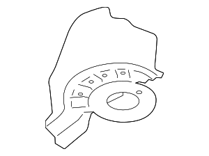 2015-2024 Porsche Macan Stone Guard 95B-853-226-A | Sunset Porsche Parts