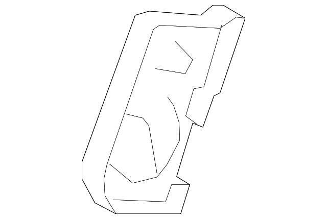 2016-2022 Lexus Hinge Cover 72868-0E040-A0 | OEM Parts Online