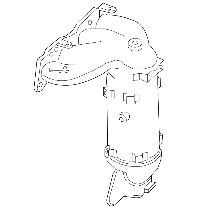 2014-2016 Nissan Exhaust Manifold 140E2-3KR0A | OEM Parts Online