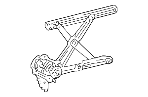 2000-2006 Toyota Tundra Window Regulator 69820-0C010 | Toyota Parts Center