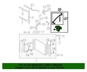 16470-0T040 - Reservoir Tank - 2009-2013 Toyota | OEM Genuine Parts